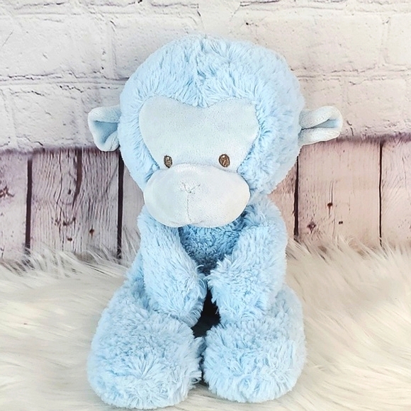 Gund | Toys | Baby Gund Meme Blue Monkey Plush Stuffed Animal ...